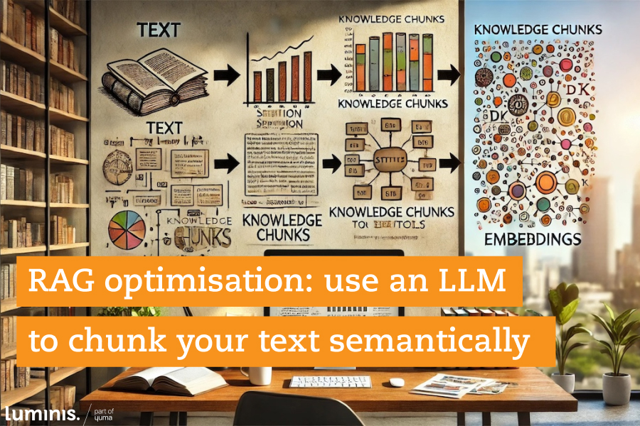 RAG optimisation: use an LLM to chunk your text semantically - Luminis