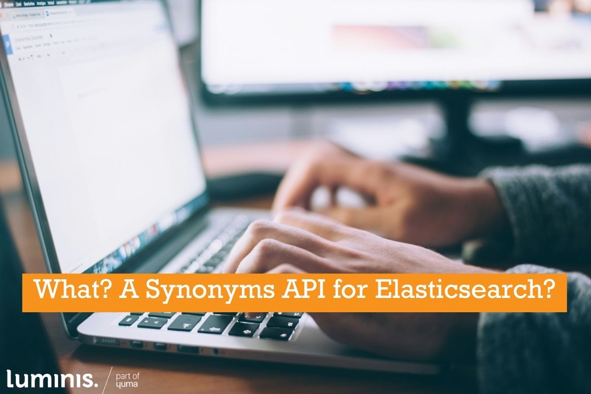 What? A Synonyms API for Elasticsearch? - Luminis