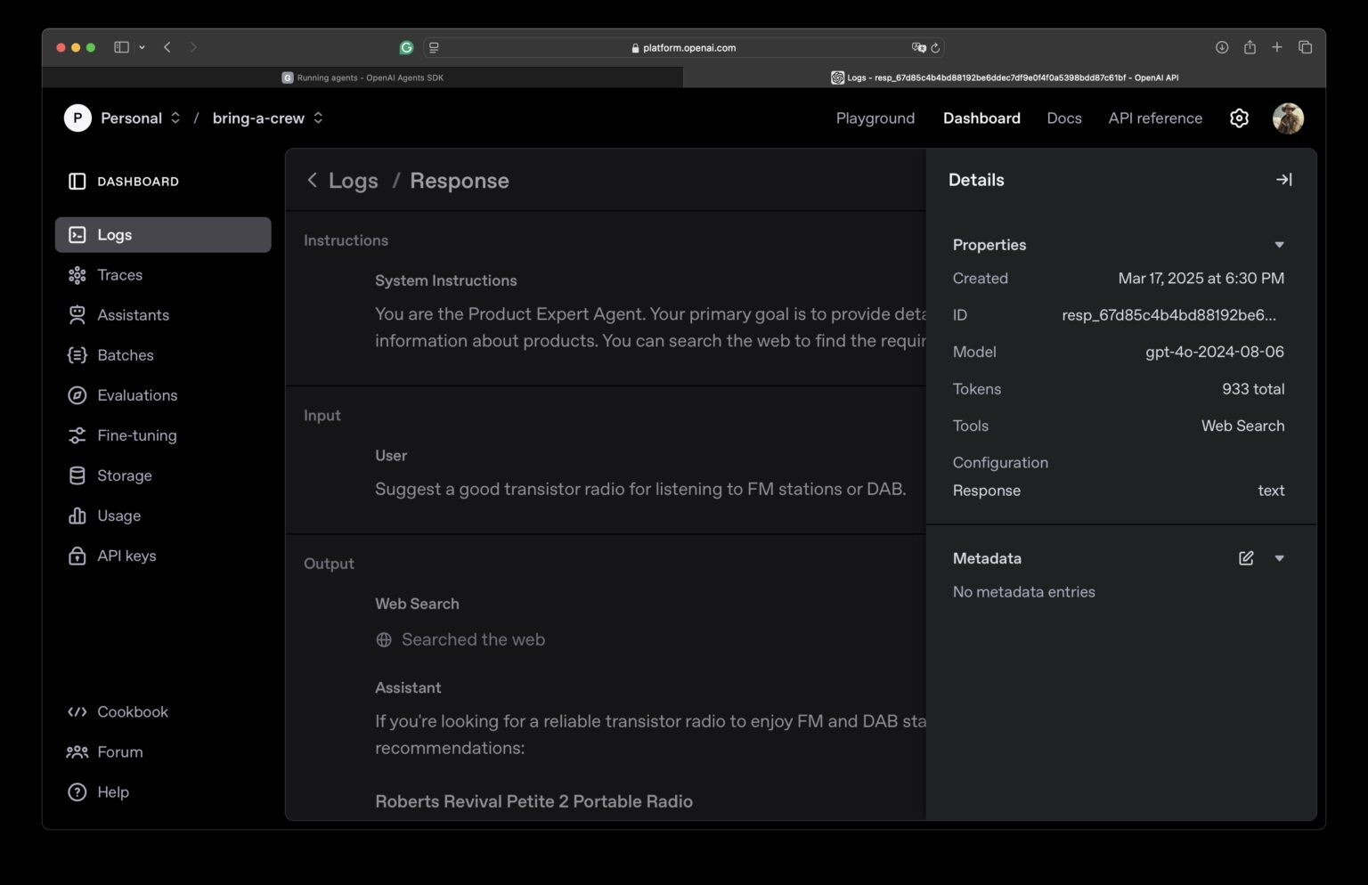 Create a multi-agent system with OpenAI Agent SDK - Luminis